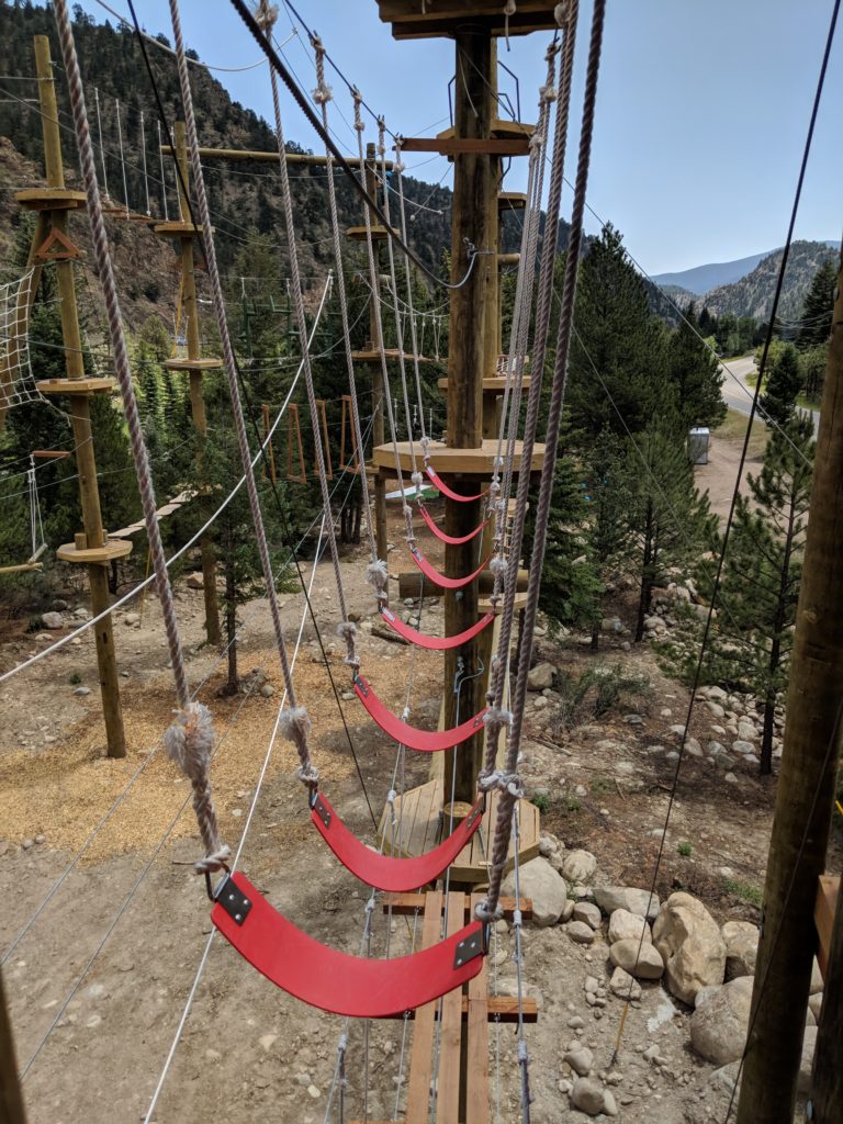 The Sky Trek Aerial Adventure Park - A super fun challenge for any age