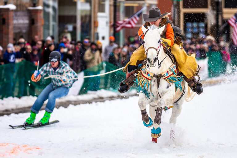 75 Years of Ski Joring & Festivity in Leadville