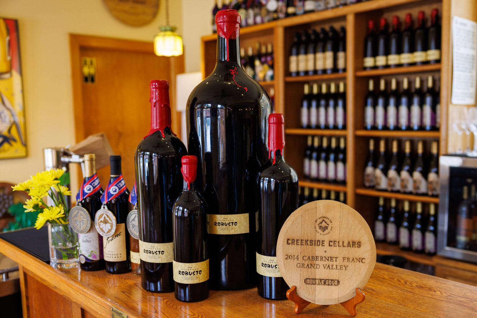 Creekside Cellars in Evergreen Colorado